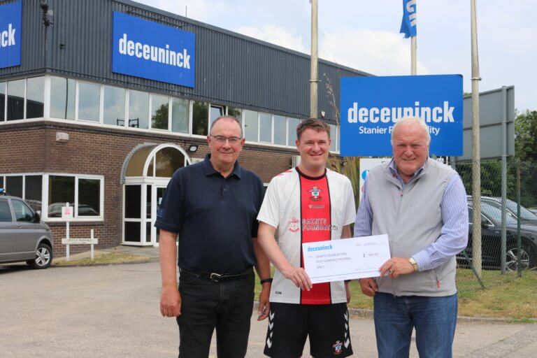 Deceuninck supports true ‘Saint’ | Deceuninck