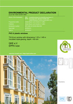 EPD reports | PVC-U Systems Company Deceuninck UK